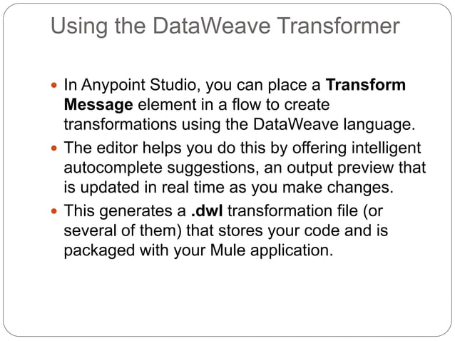 Dataweave 160103180124 | PPT