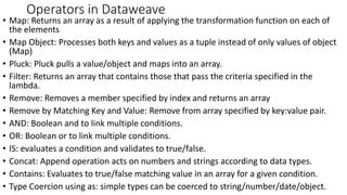 Data weave (MuleSoft) | PPTX