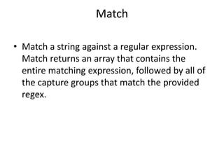 Data weave more operations | PPT