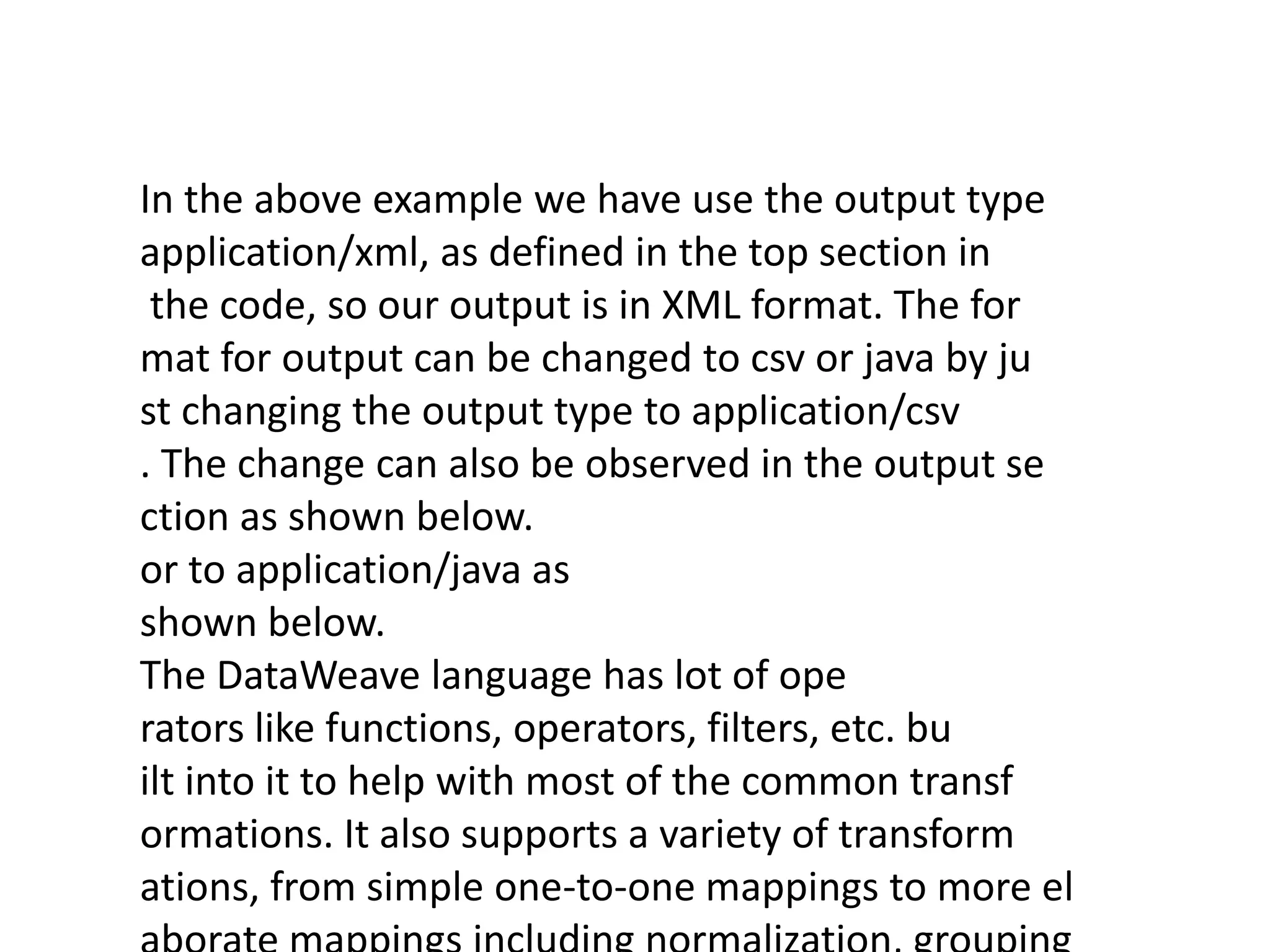 Easy Dataweave transformations - Ashutosh | PPT