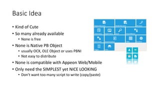 Tile Menu Using Datawindow Object | PPT