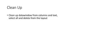 Tile Menu Using Datawindow Object | PPT