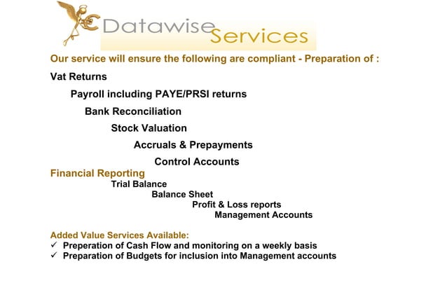 Datawise services | PPT