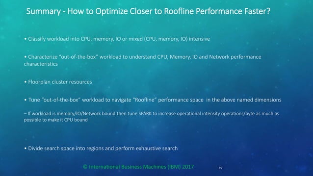 Optimizing Hortonworks Apache Spark machine learning workloads for contemporary Open Platforms | PPT