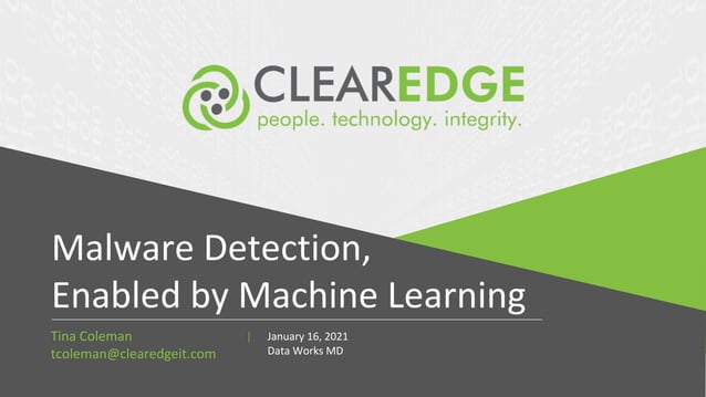 Malware Detection, Enabled by Machine Learning | PDF