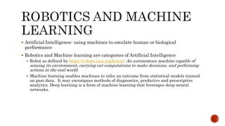 Robotics and Machine Learning: Working with NVIDIA Jetson Kits | PPTX