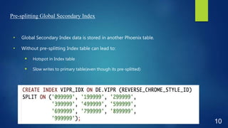 Tuning Apache Phoenix/HBase | PPTX | Databases | Computer Software and Applications