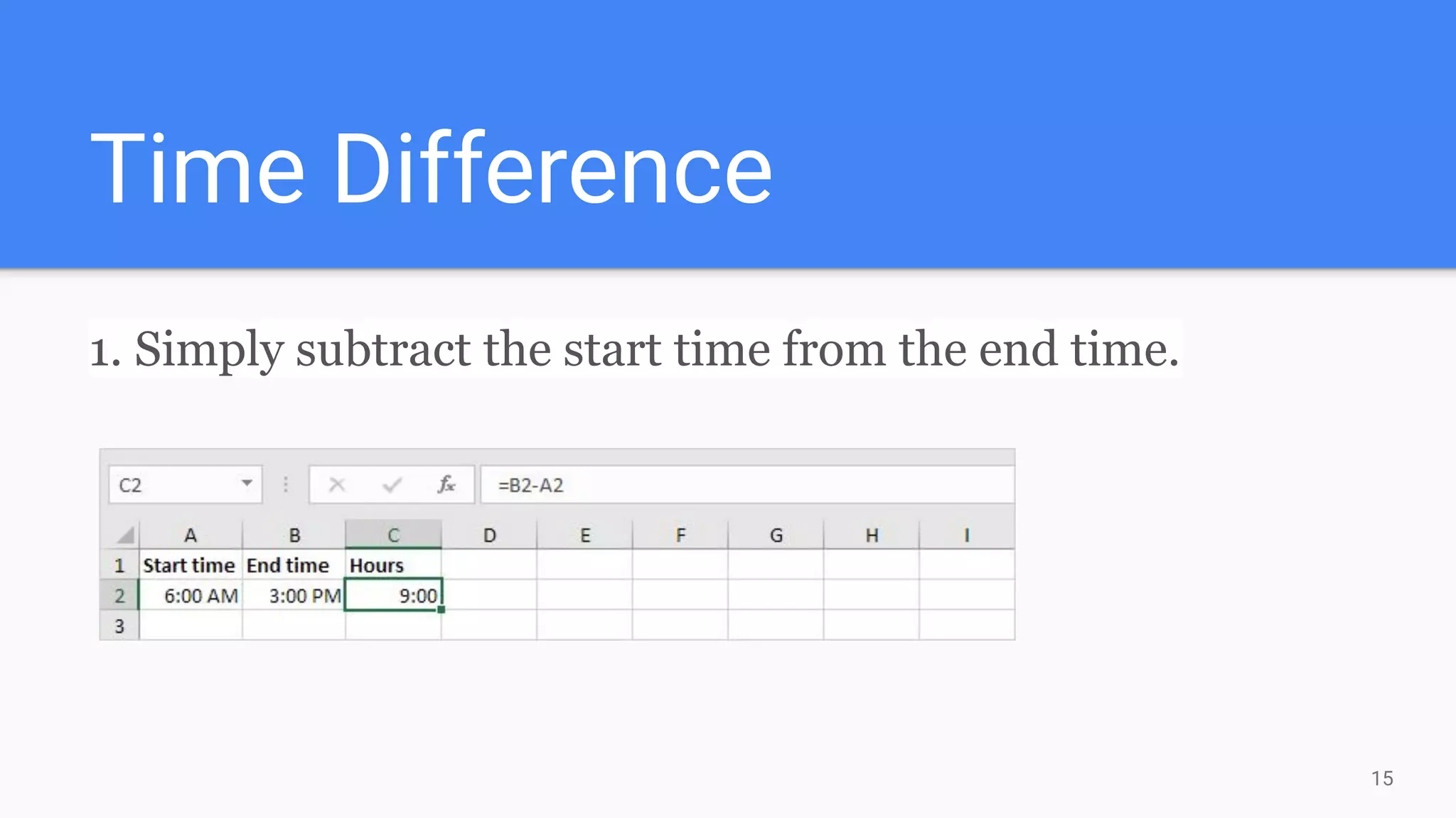 Spreadsheet Date & Time Functions | PDF