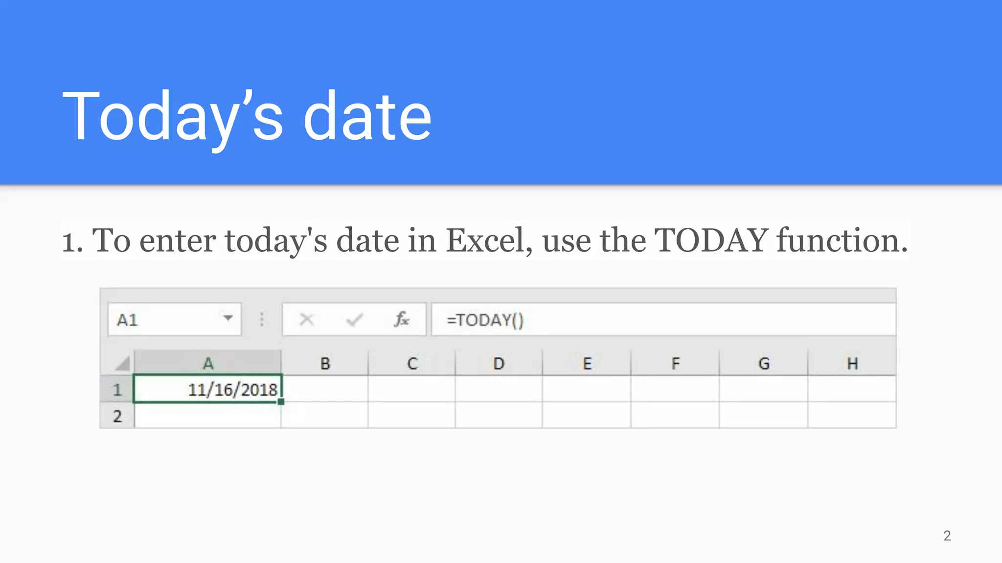 Spreadsheet Date & Time Functions | PDF