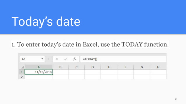 Spreadsheet Date & Time Functions | PDF