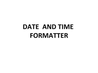 Date and time | PPS
