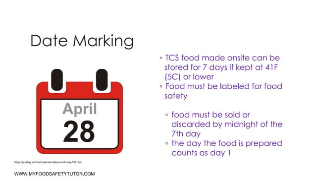 Date marking | PPTX