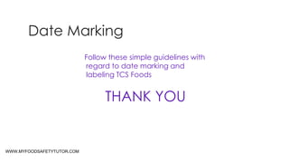 Date marking | PPTX