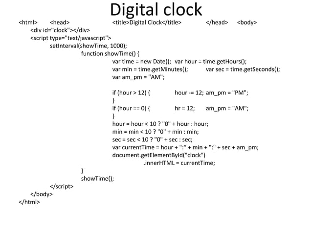 Date object.pptx date and object v | PPTX