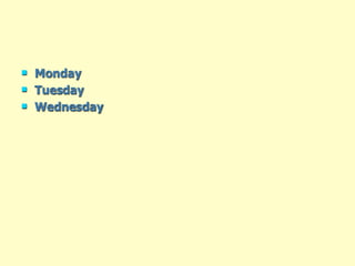 Dates and ordinal numbers | KEY