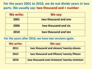 Dates and years.pptx