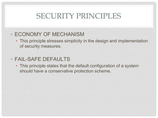 Date security security principles | PPTX