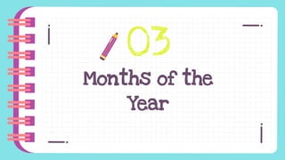 Dates & Numbers- Learn Cardinal Ordinal Numbers/Days of the Week/Months ...