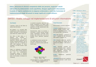 Datex brochure | PDF | Telecommunications Industry | Industries