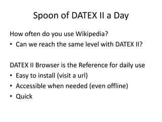 DATEX II Browser | PPTX