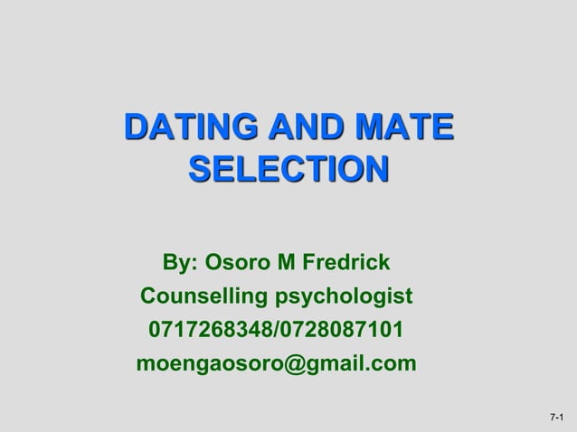 DATING AND MATE SELECTION B.pptx