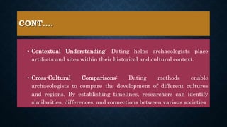 Dating Methods in Archaeological Studies.pptx