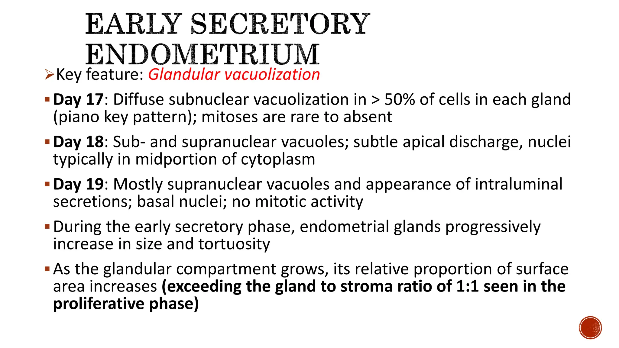 DATING OF ENDOMETRIUM - female genital tract.pptx