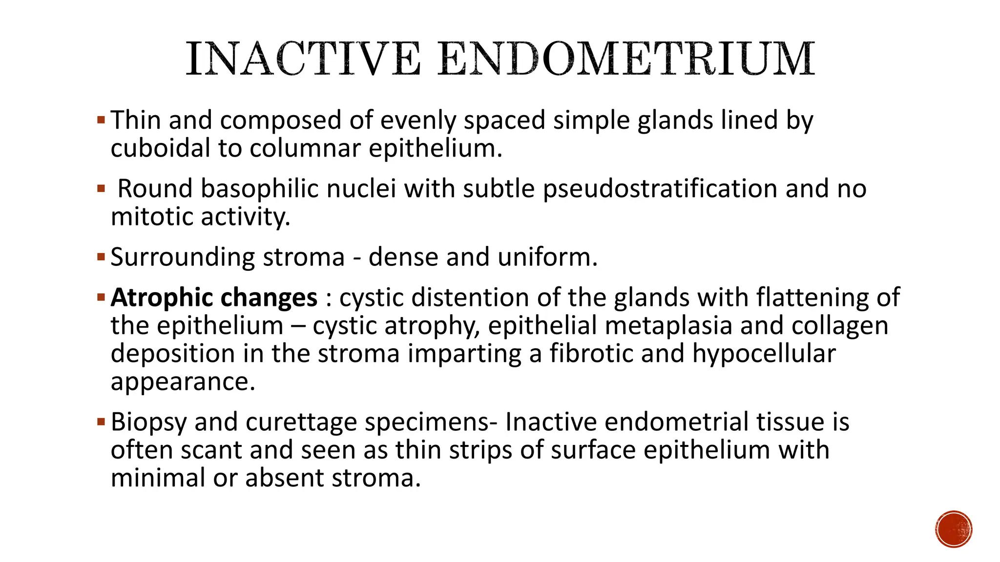 DATING OF ENDOMETRIUM - female genital tract.pptx