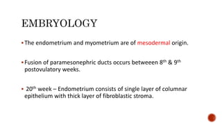 DATING OF ENDOMETRIUM - female genital tract.pptx