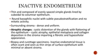 DATING OF ENDOMETRIUM - female genital tract.pptx