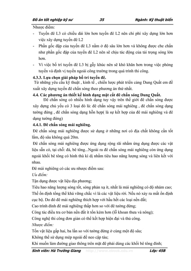 Datn thiet ke dap pha song | PDF