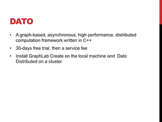 Dato vs GraphX | PPTX