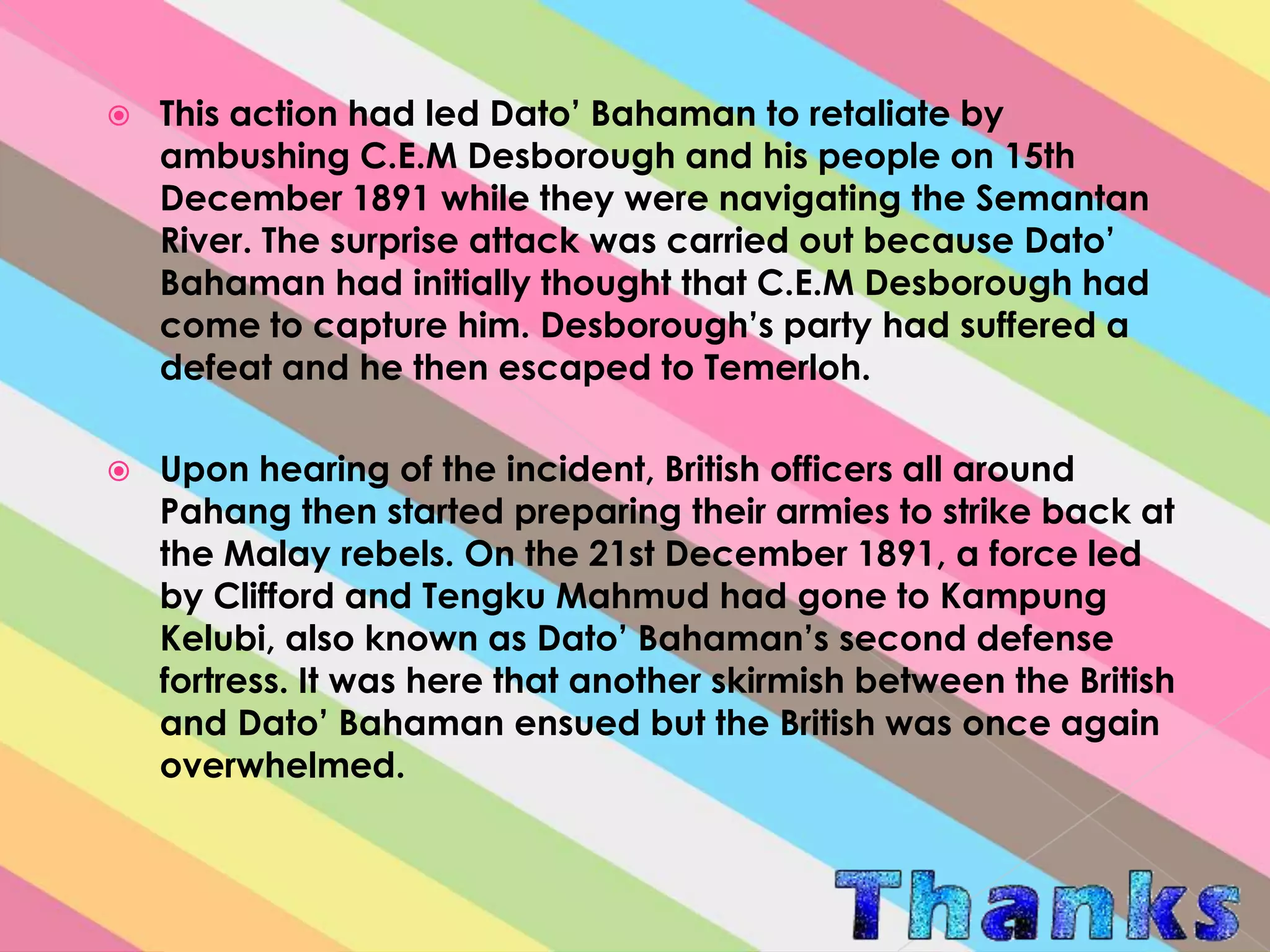 Dato bahaman intro | PPTX
