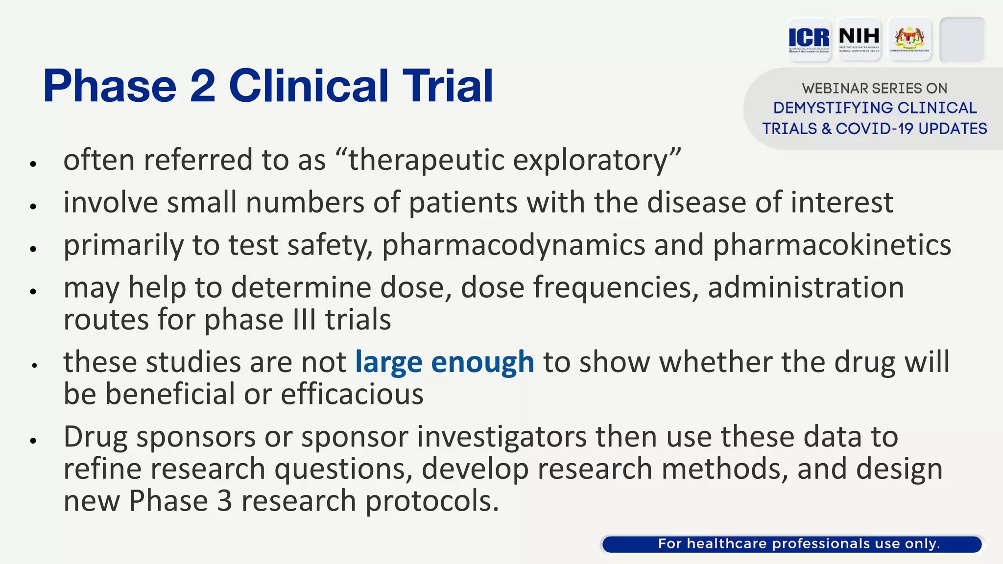 Introduction to Phase 2 & 3 Clinical Trials | PDF