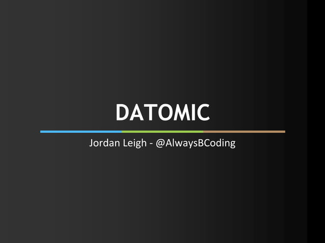 Datomic | PPT
