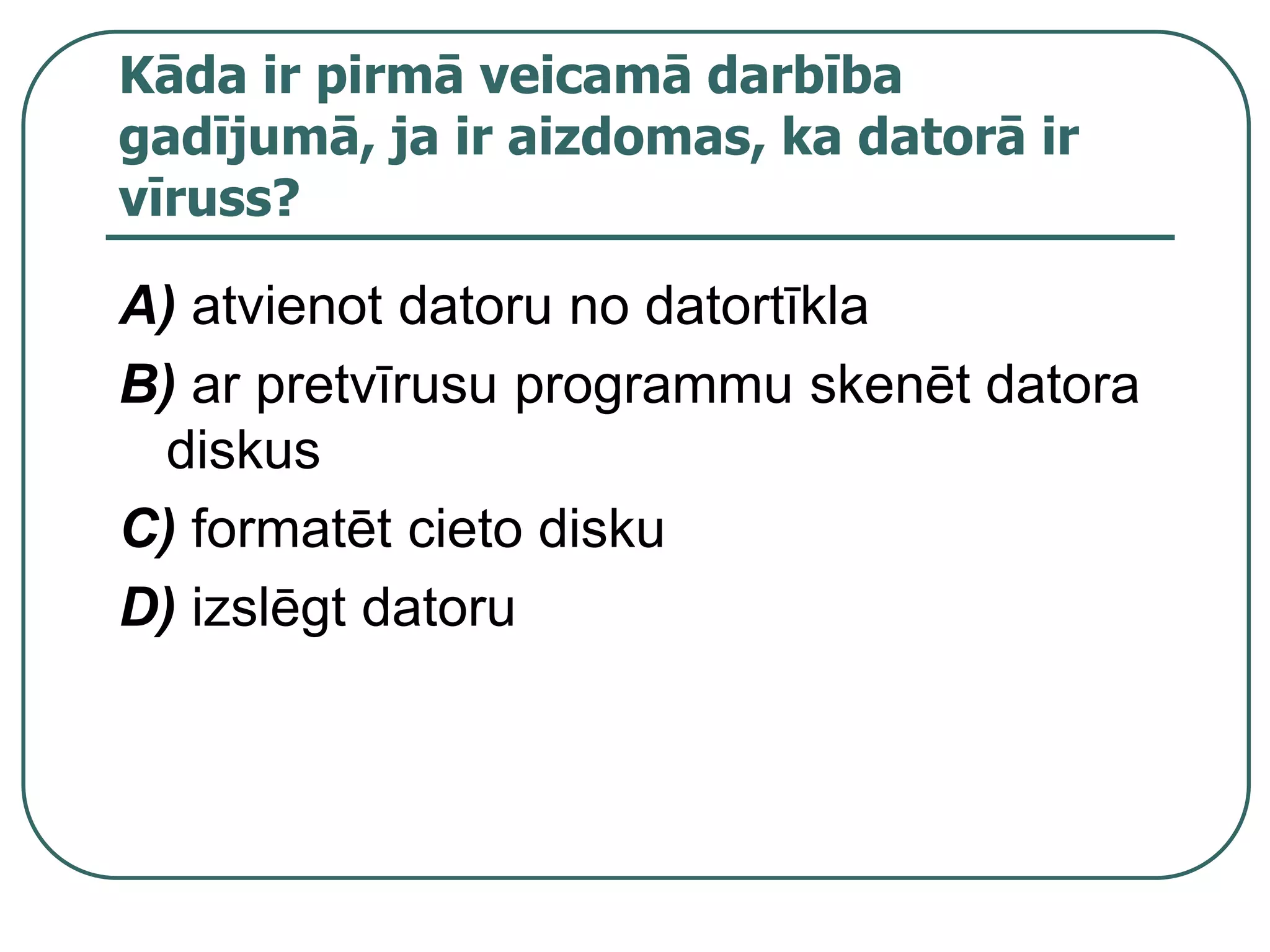 Datorvīrusi | PPTX