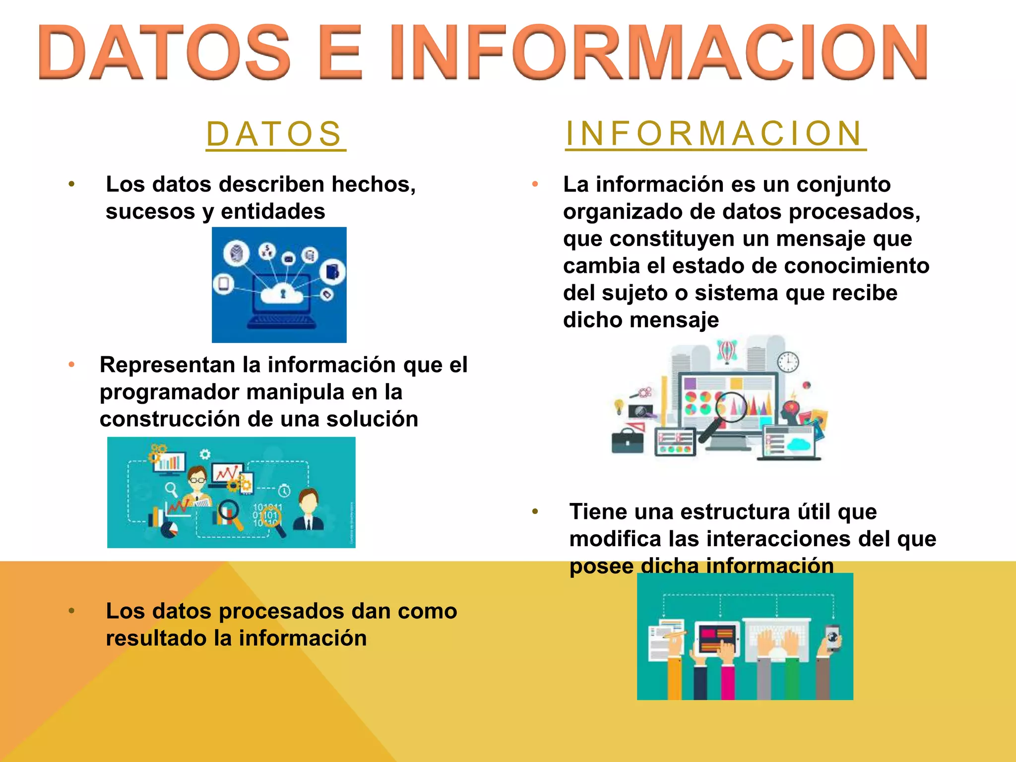 Datos e informacion molina distefano | PPTX