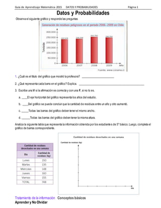 Datos y probabilidades | DOCX