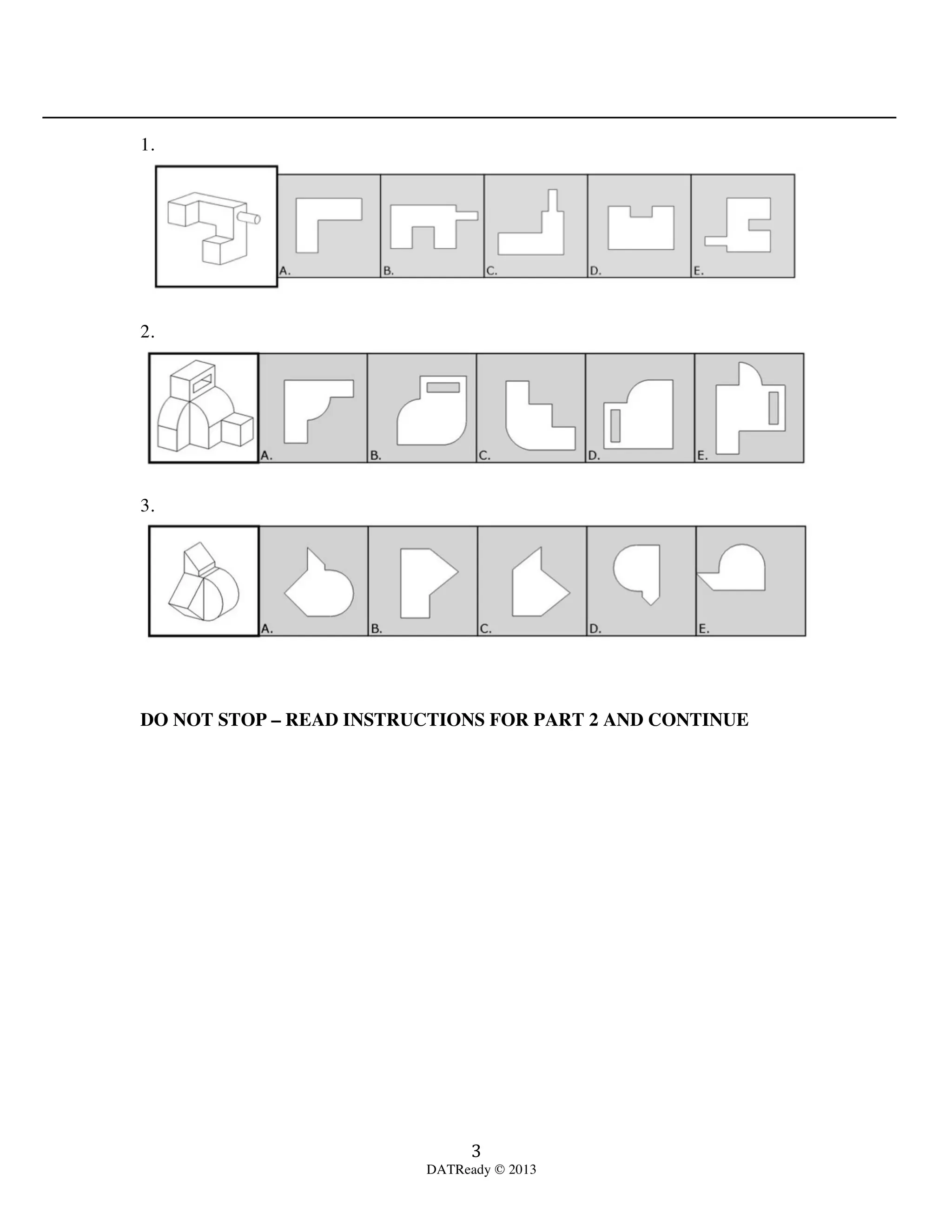 DAT Ready Canadian DAT PAT Questions | PDF