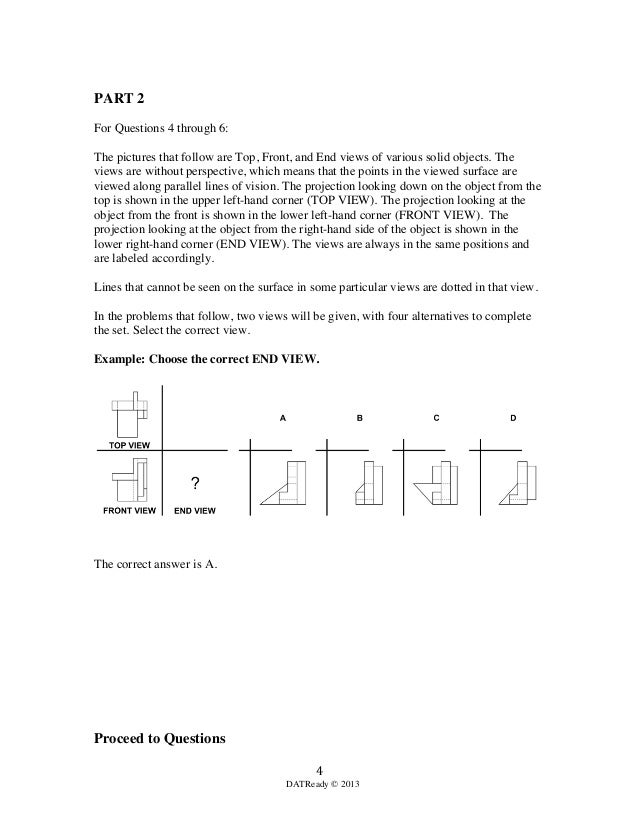 Dat Ready Canadian Dat Pat Questions