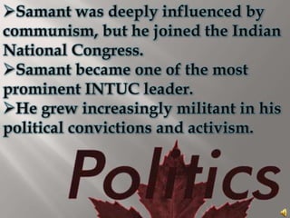 Datta samant- a name to remembered | PPT