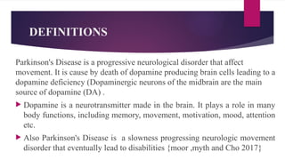 DATTI MUHAMMAD PPT PARKINSONS DIASEASE PPT | PPTX | Brain and Nervous ...