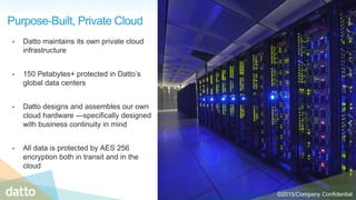 Datto 2017-progress | PPT