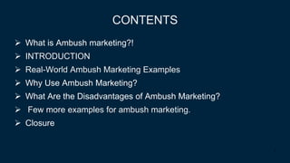 Ambush marketing | PPT
