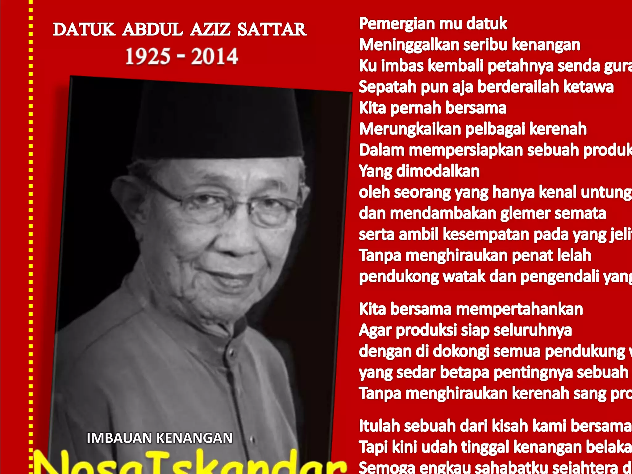 Datuk aziz sattar | PPT