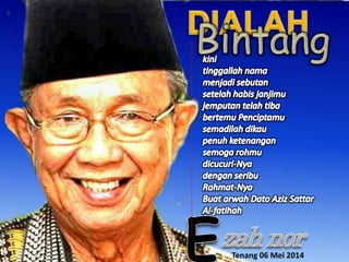 Datuk aziz sattar | PPT