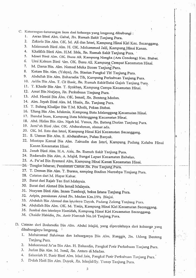 TAROMBO TEROMBA Datuk Lidah Hitam Petani | PDF