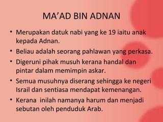 Datuk nenek nabi muhammad saw | PPT