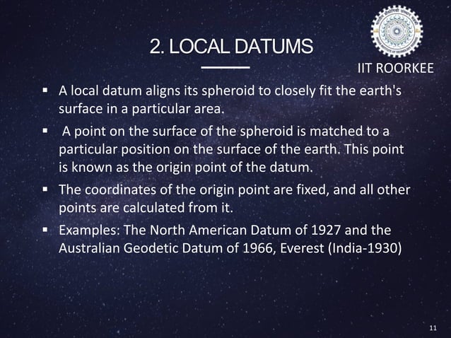 Datum | PPTX | Geography | Science