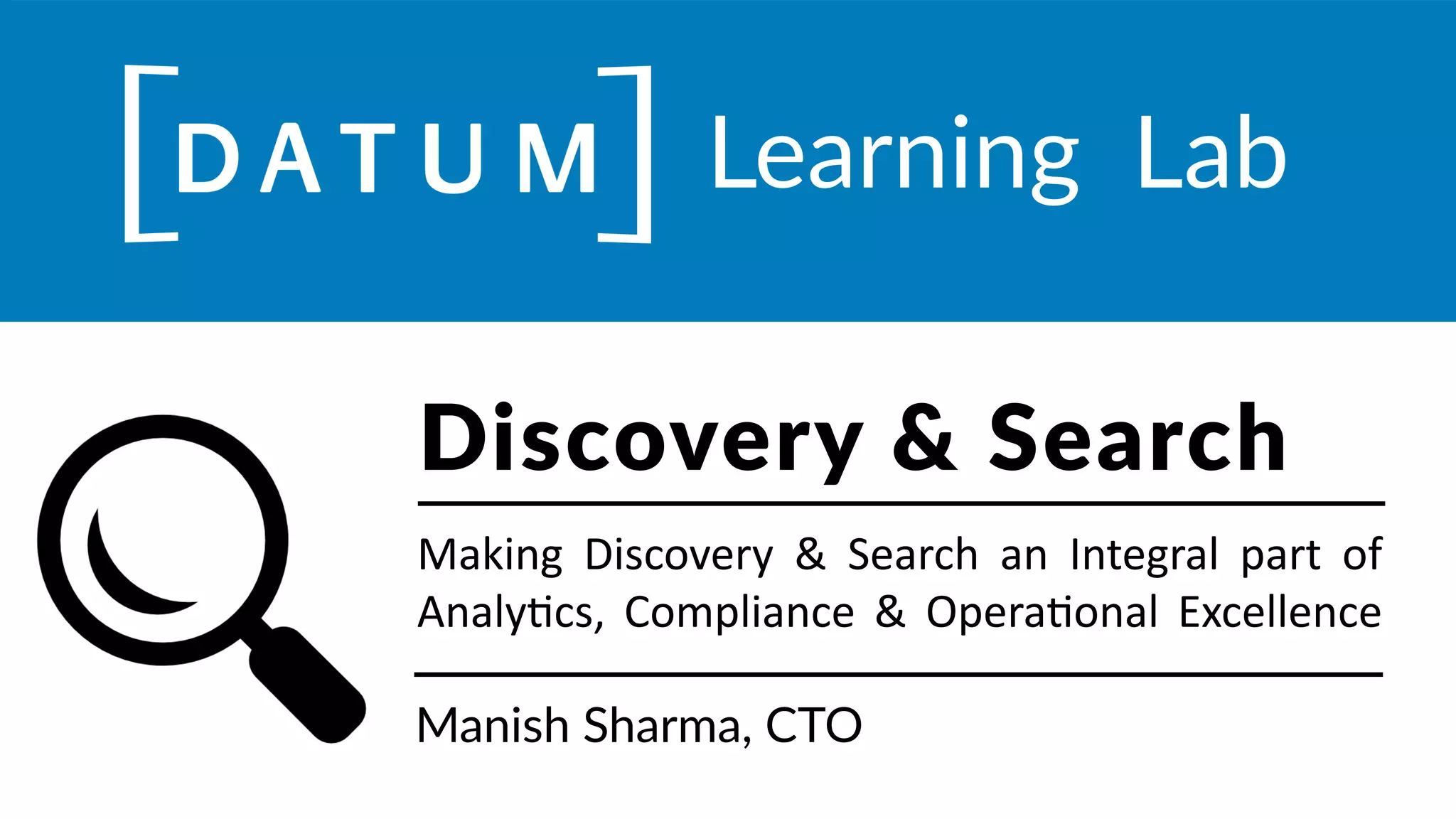 Data Discovery & Search: Making it an Integral Part of Analytics ...